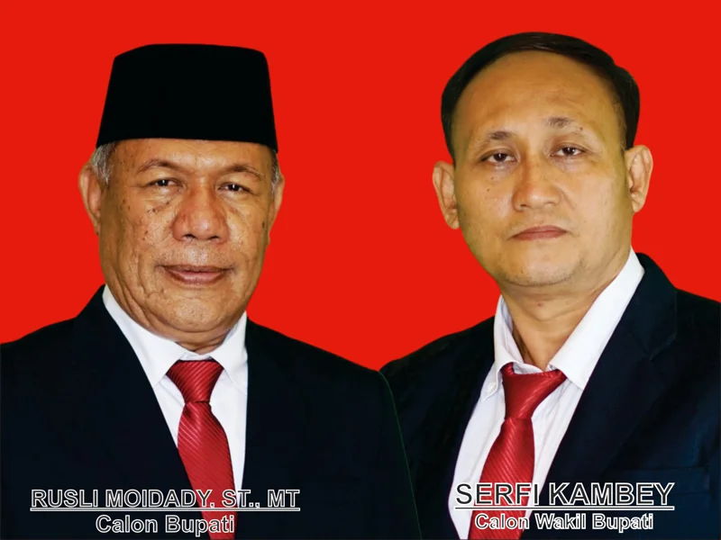 Visi Misi RUSLI MOIDADY - SERFI KAMBEY Calon BUPATI DAN WAKIL BUPATI ...
